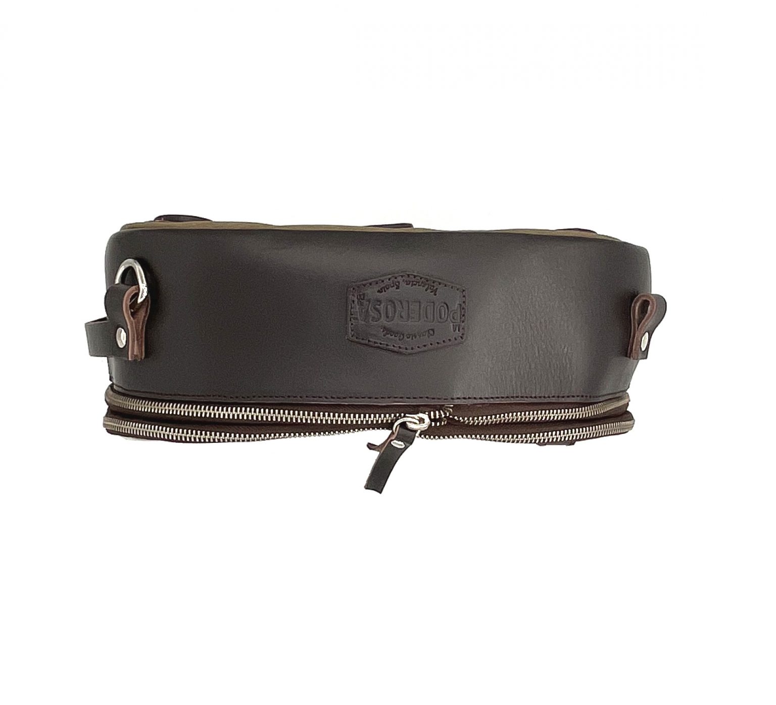 Fez 19L tank bag new model with magnets Safari Beige / dark brown ...