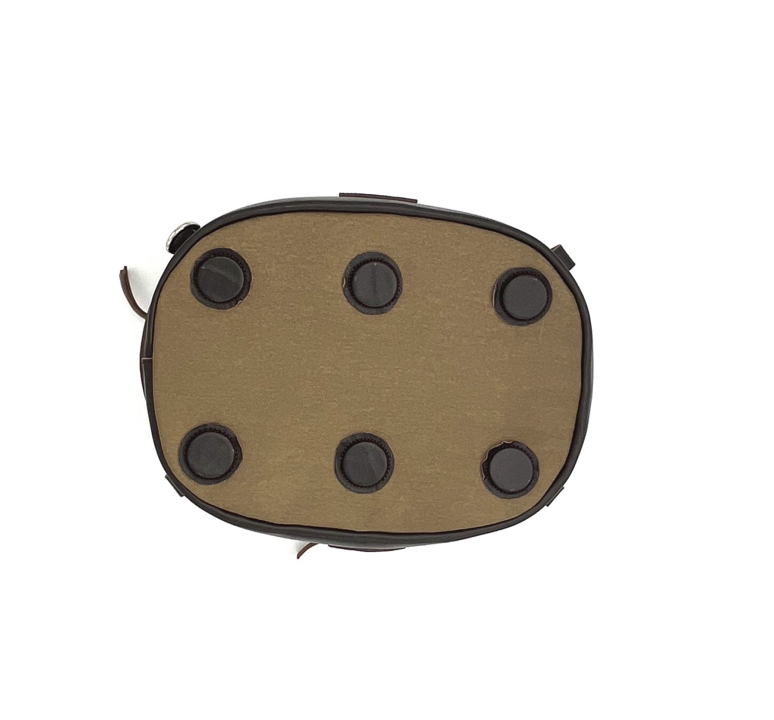 Fez 19L tank bag new model with magnets Safari Beige / dark brown ...