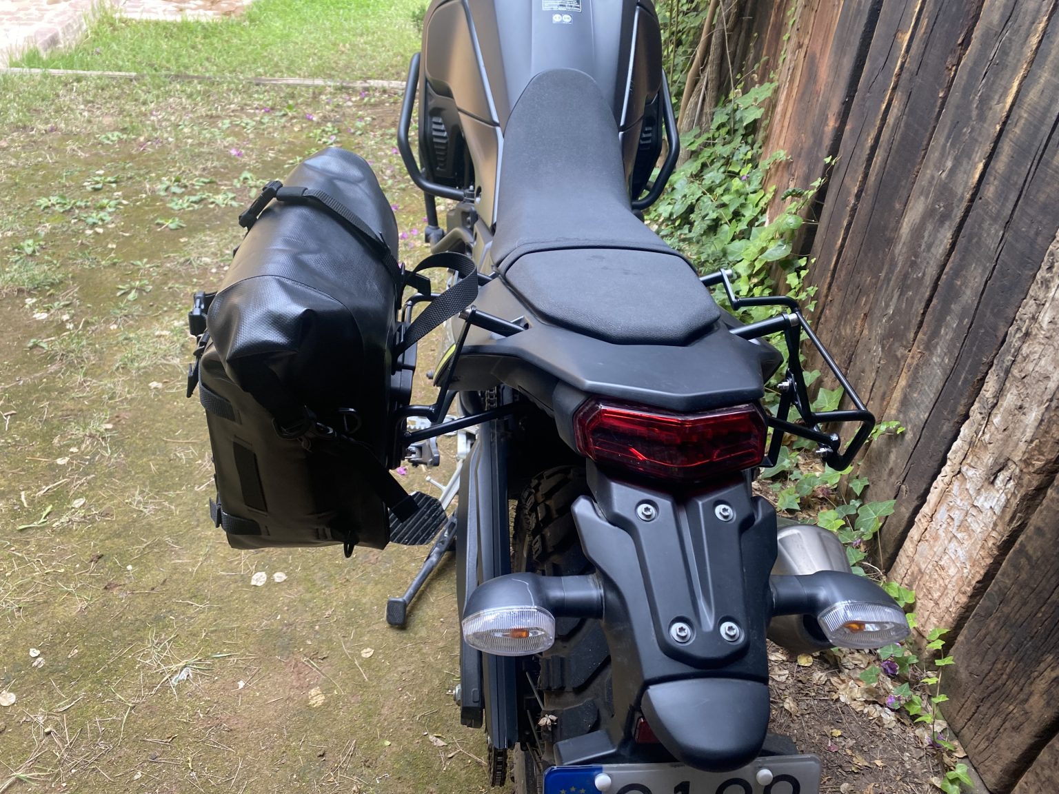 Full set Rear luggage rack and racks for saddlebags for Yamaha ...