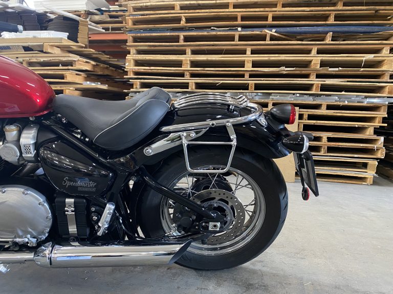 Tailgate luggage rack chrome for Triumph Speedmaster - La Poderosa ...