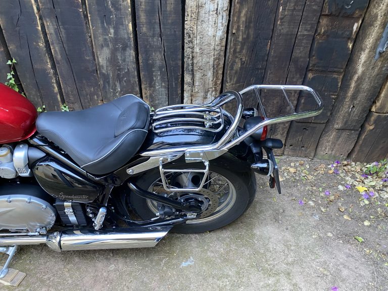 Tailgate luggage rack chrome for Triumph Speedmaster - La Poderosa ...