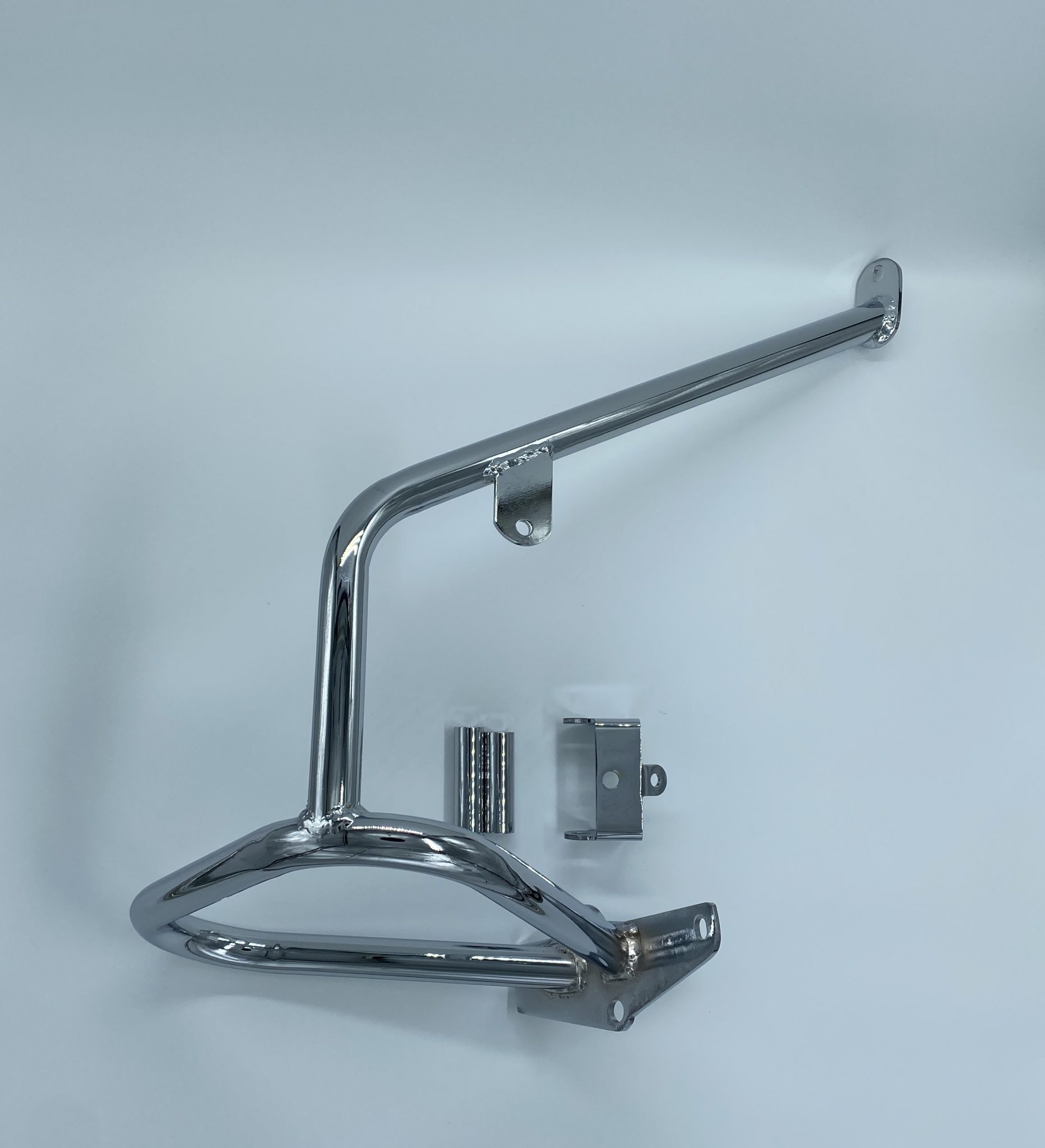 Bmw R18 crash bar chrome black Gigi Krauser Style - La Poderosa Goods ...