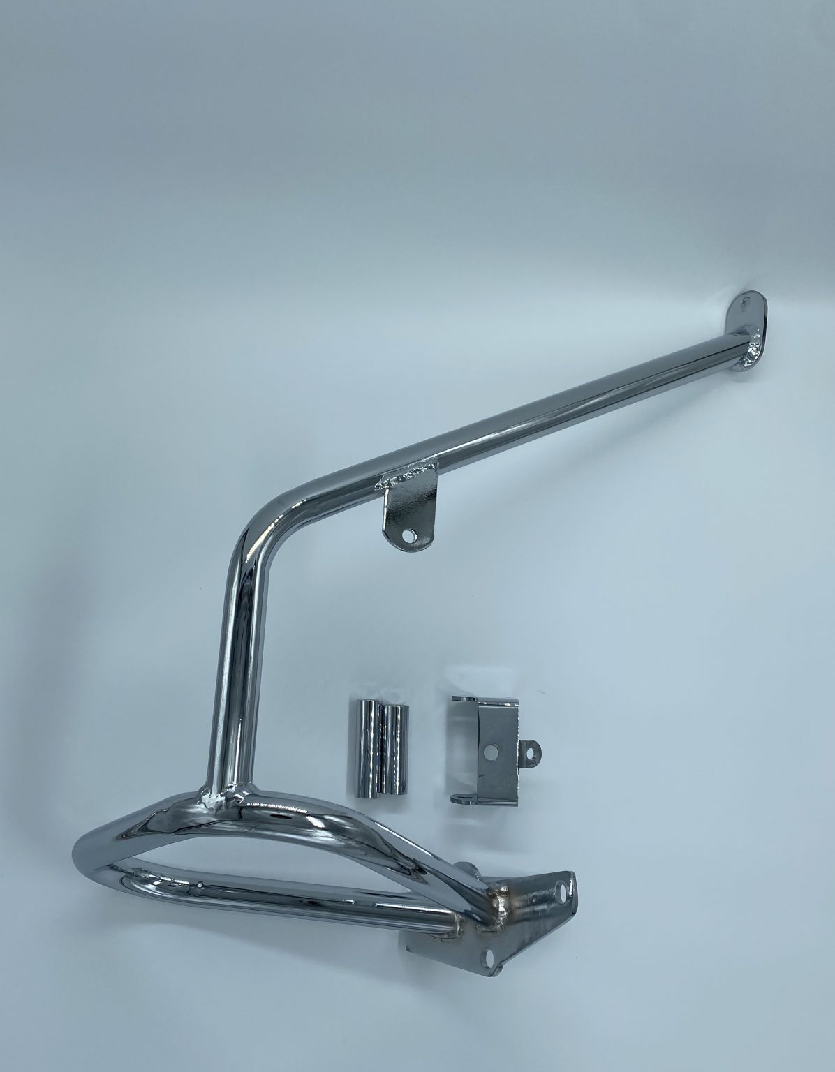 Bmw R18 crash bar chrome black Gigi Krauser Style - La Poderosa Goods ...