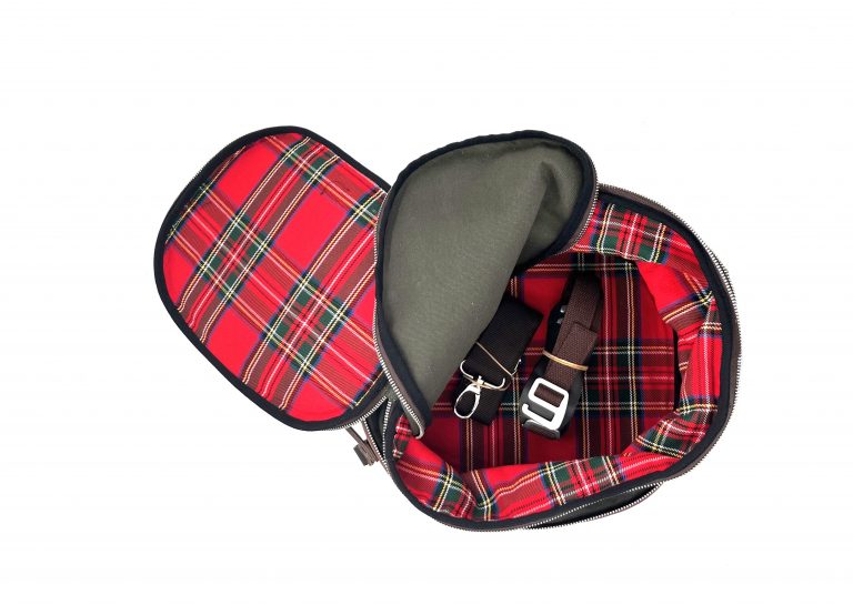 Fez 19L tank bag new model with magnets Picual green / dark brown ...