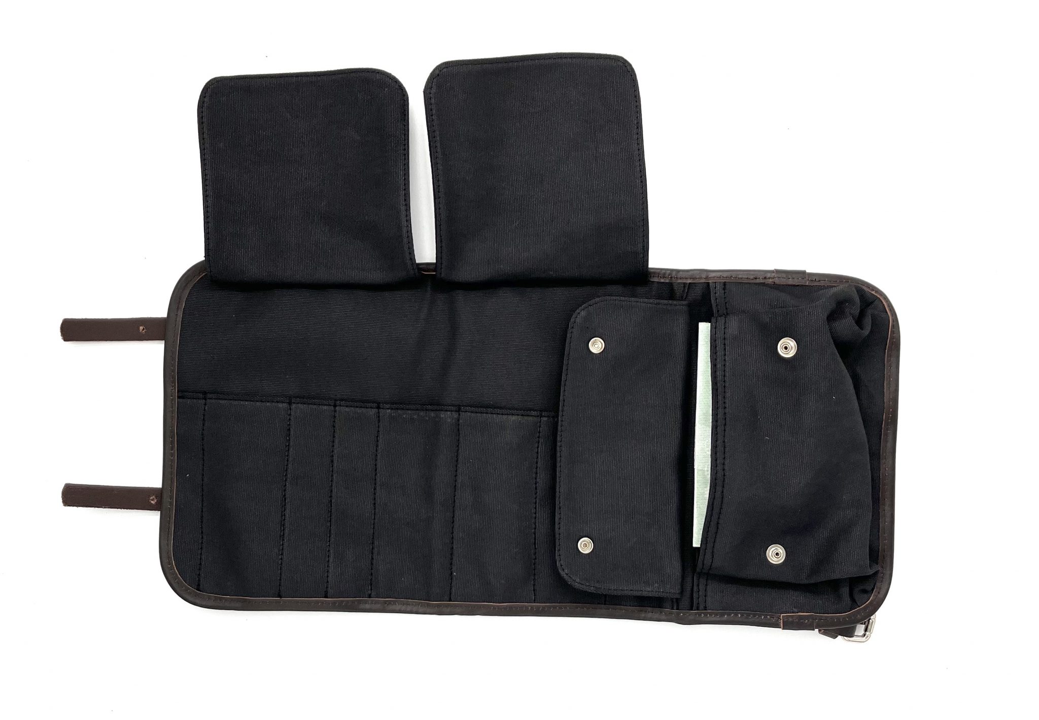 Atacama waxed canvas and real leather tool bag - La Poderosa Goods ...