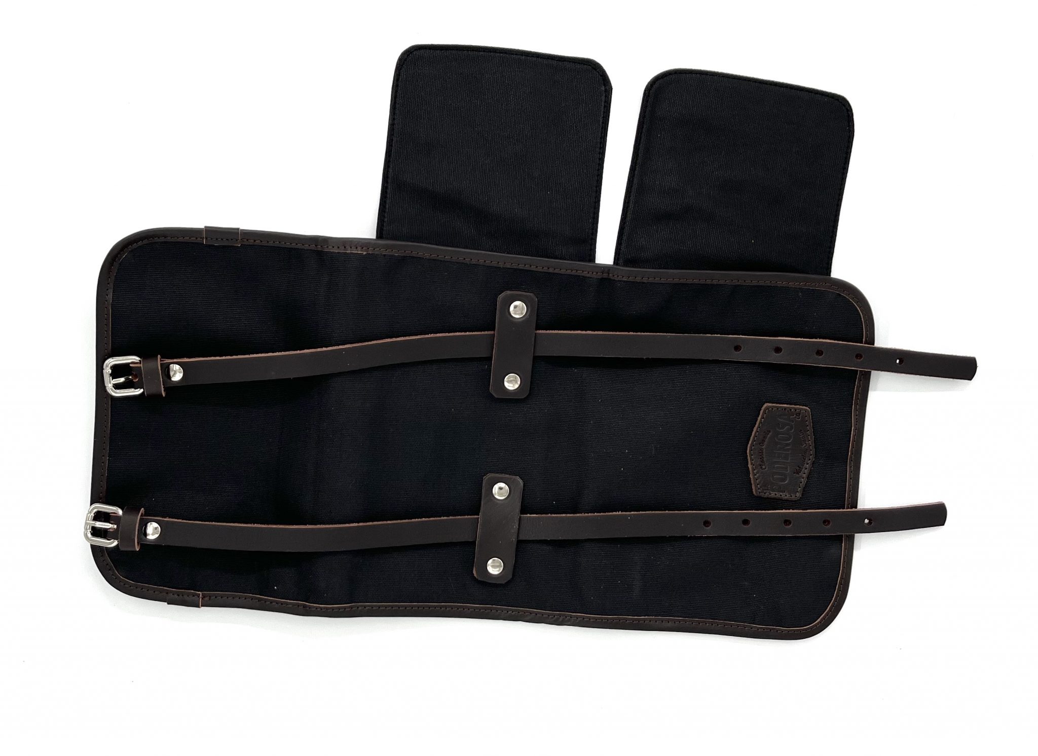 Atacama waxed canvas and real leather tool bag - La Poderosa Goods ...