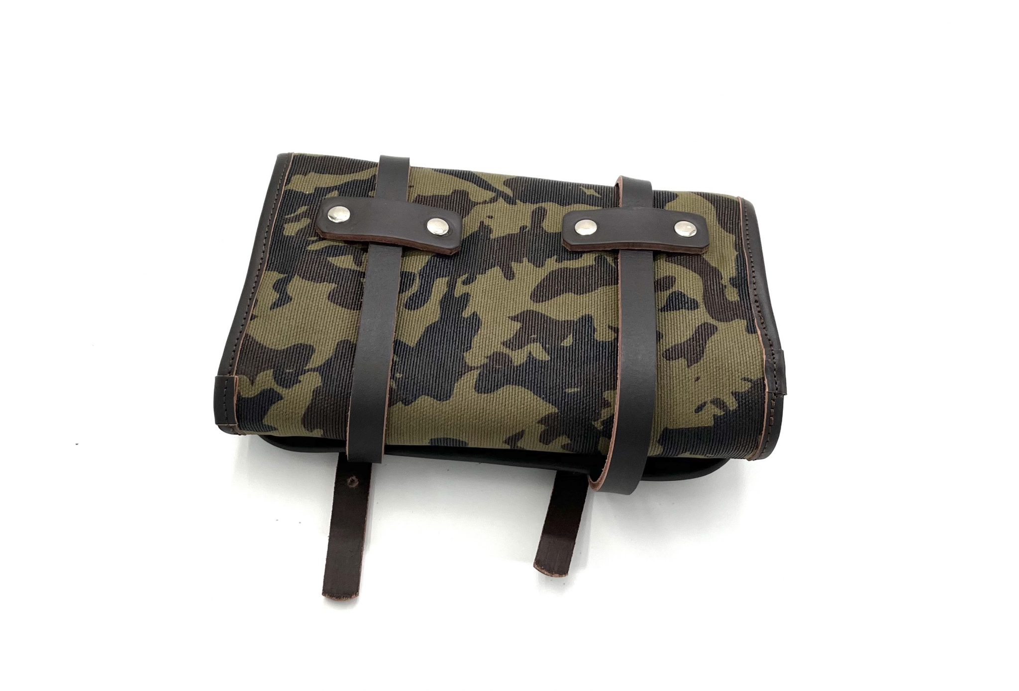 Atacama waxed canvas and real leather tool bag - La Poderosa Goods ...