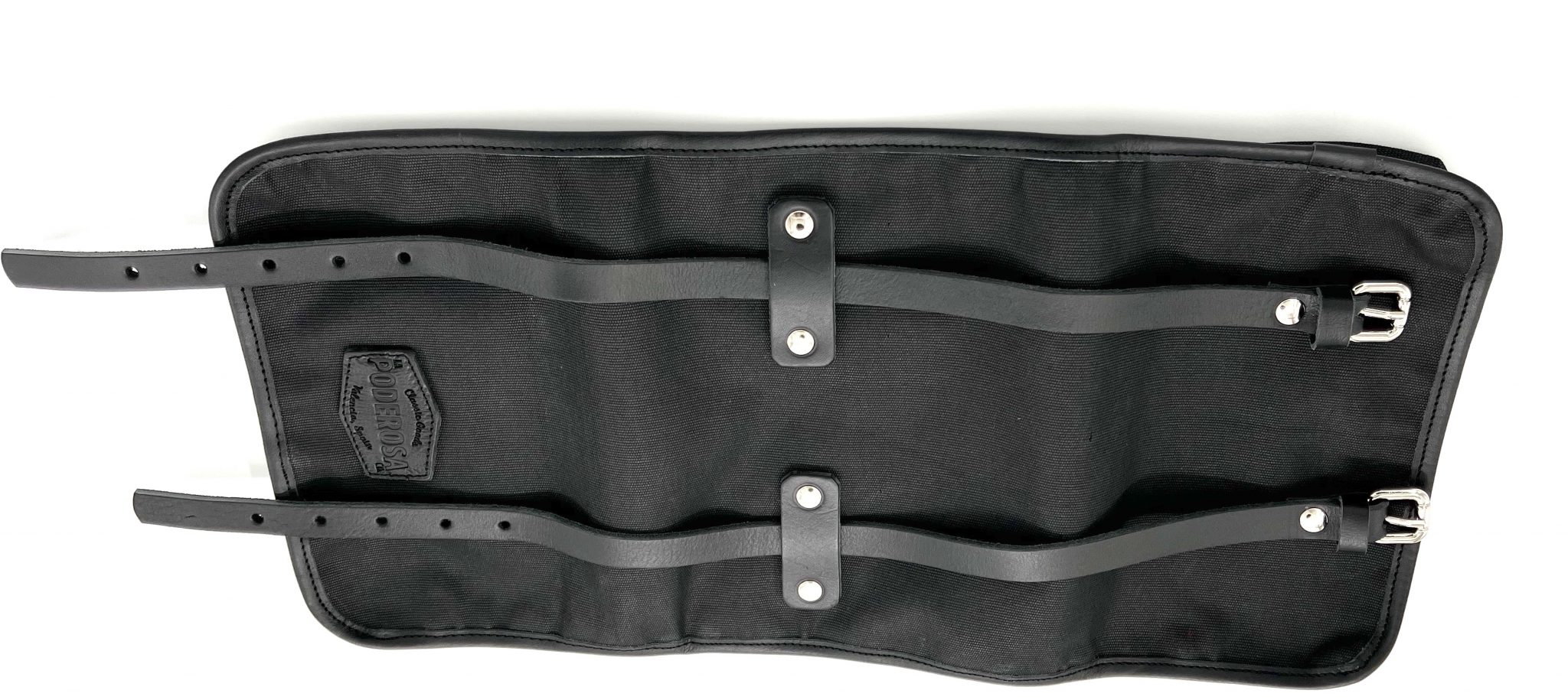 Atacama waxed canvas and real leather tool bag - La Poderosa Goods ...