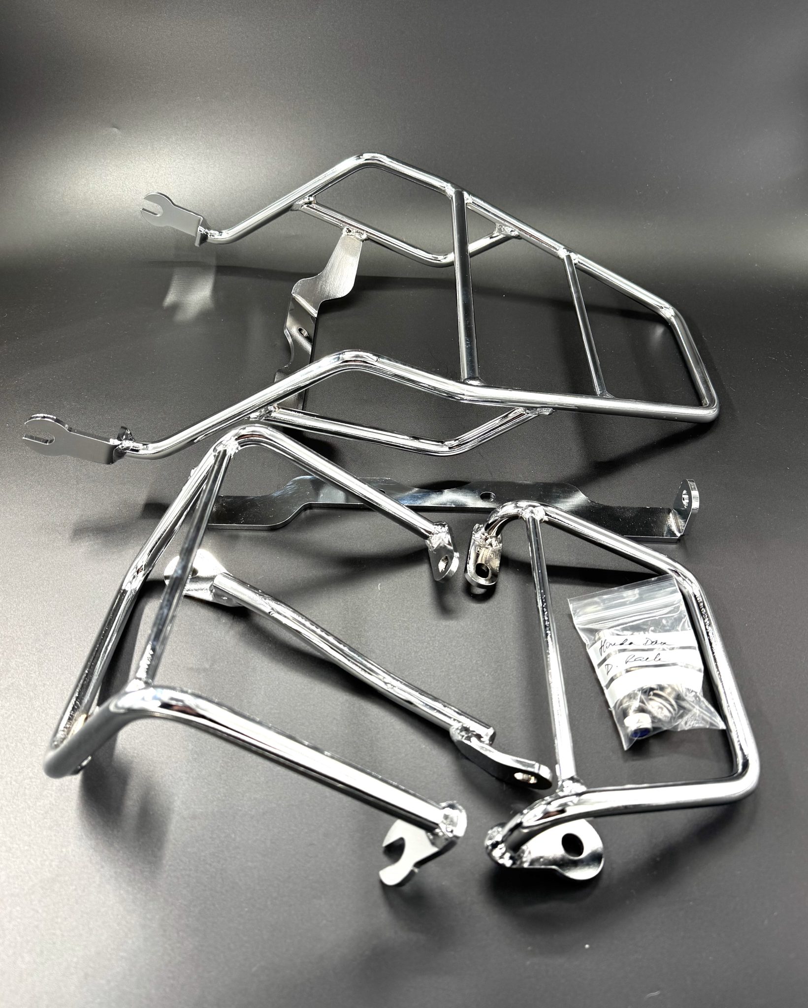 Full set Rear luggage carrier and racks for saddlebags Honda DAX 125 ...